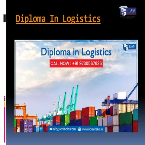 Diploma in Logistics | PPTX