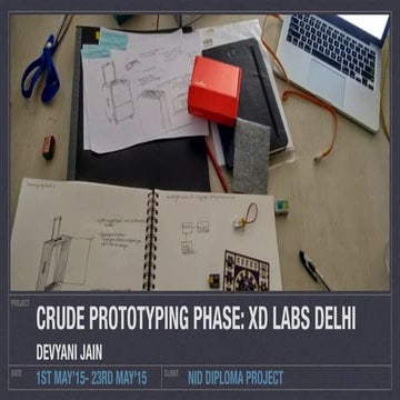 Diploma project update prototyping phase 1 | PPT