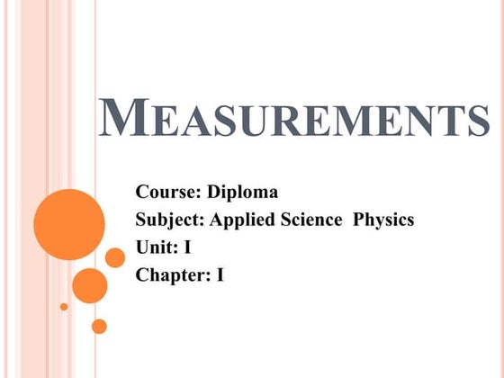 Quantities, Units, Order of Magnitude, Estimations.pptx