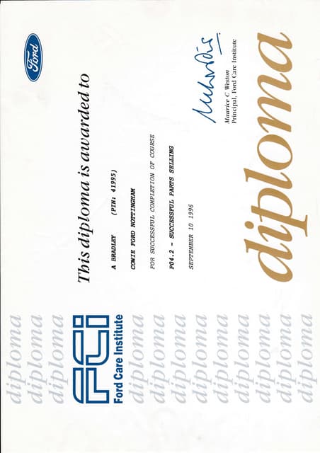 Parts Distribution – Level 3 | PDF