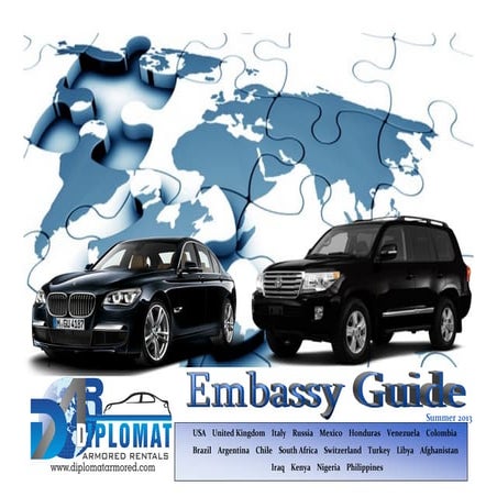 Diplomat Armored Rentals Embassy Book | PDF