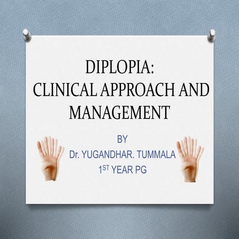Diplopia charting | PPTX