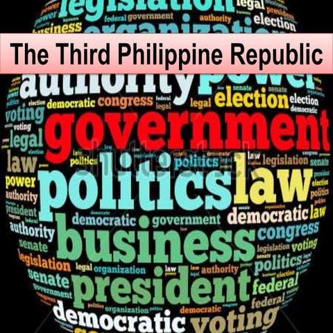 Presidents of the third republic | PPT