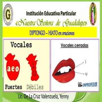Diptongo hiato | PPTX