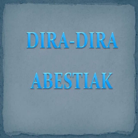 Dira dira - | PPT