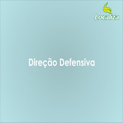 DIREÇÃO DEFENSIVA: CONCEITO, PRINCÍPIOS E APLICAÇÃO | PPT