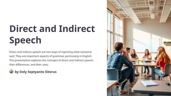 Study of Direct and indirect speech.pptx