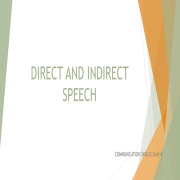 DIRECT AND INDIRECT SPEECH.pptx