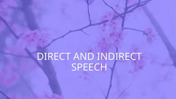 direct and indirect speech materi bahasa inggris.pptx