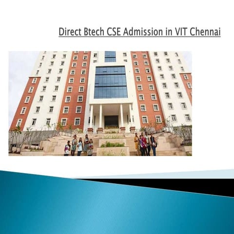 Direct Btech CSE Admission in VIT Chennai,ppt.pptx
