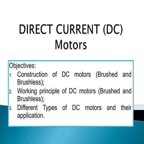 DIRECT CURRENT (DC) Motors.pptx