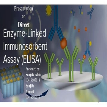 Direct ELISA - procedure and application.pptx