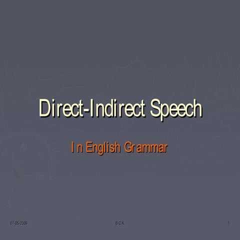 Direct indirect Speech-Alfea Academy English Course | PPT | Snooker ...