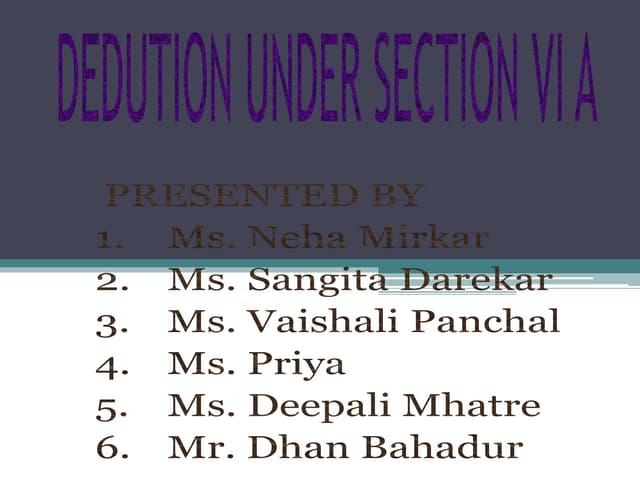 Direct And Indirect Taxes Ppt