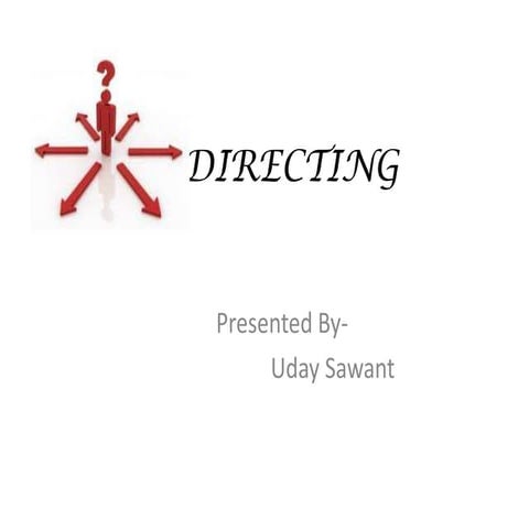Directing | PPTX