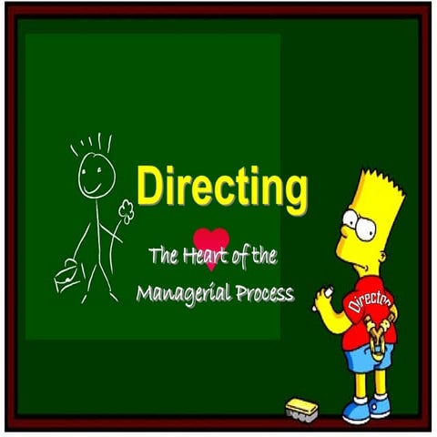 MBA students PPT on Direction as a function of Management | PPT