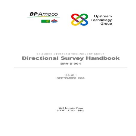 Directional survey hand book | PDF