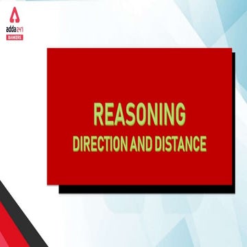 DIRECTION DISTANCE- of reseoning subjects for competitive exam1.pptx