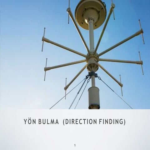 Direction finding Radar, Yön Bulma Radarı, Yön Bulma, Direction Finding ...