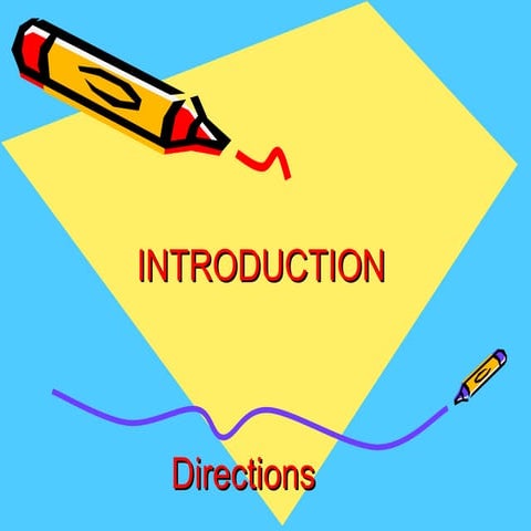 Directions | PPT
