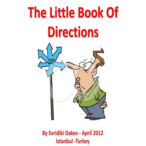 The Little Book Of Directions by Evridiki Dakos | PPTX | Books and ...