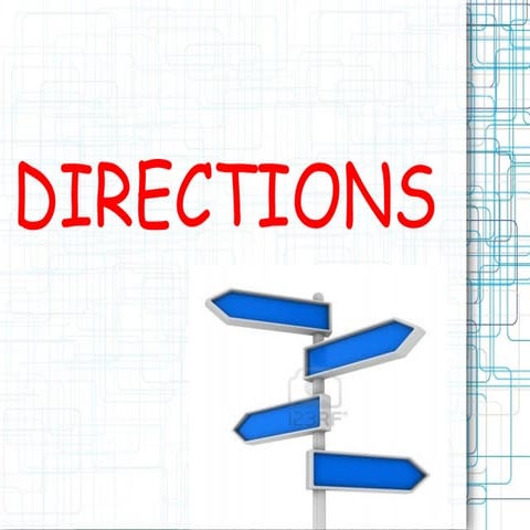 Directions | PPT