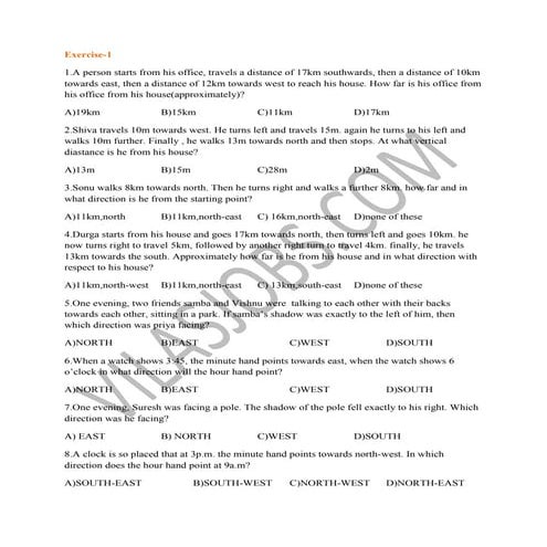 Directions practise-paper-1 | DOCX
