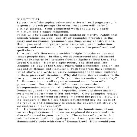 Assignment 2 Project Paper – Comparative EssayDue Week 4 and .docx