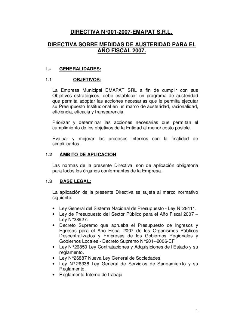 Directiva 3 MODELO