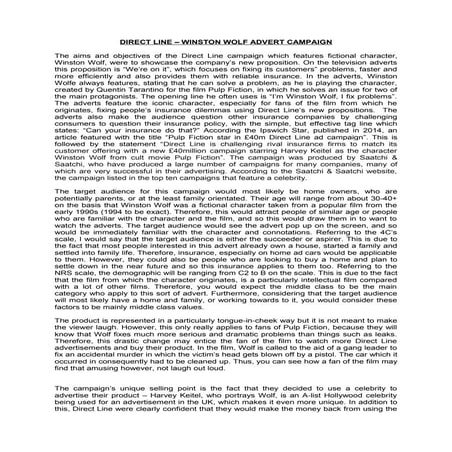 Direct line case study | DOC