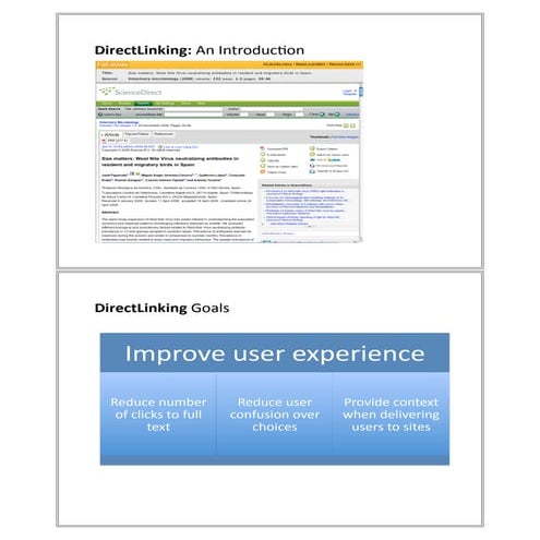 Linking in a Frame Introduction | PPT