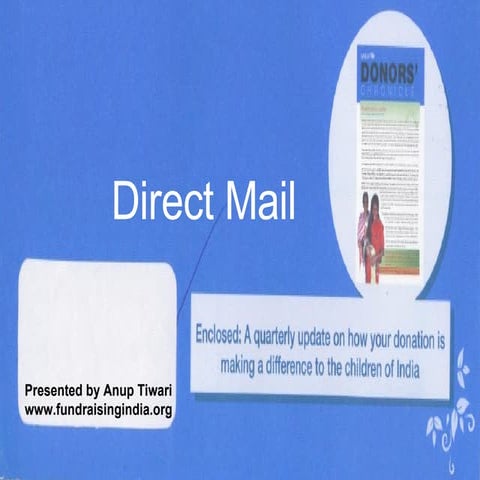 Direct Mail Primer With Examples | PPT