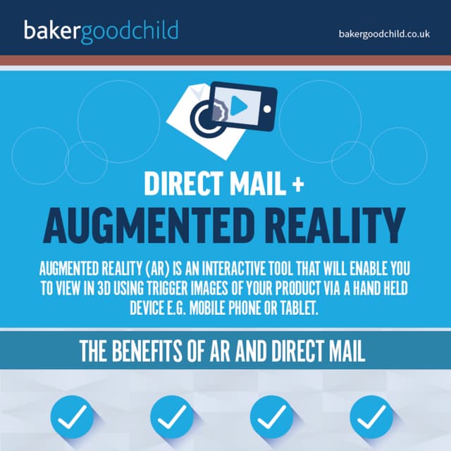 Direct mail with Augmented Reality (AR) infographic | PDF
