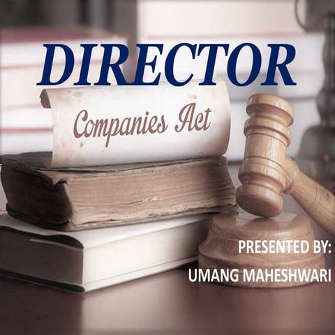 Director of Companies Act | PPTX