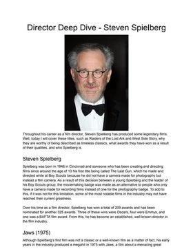 Anthony beyer Presents: greatest film directors and their movies | PPT