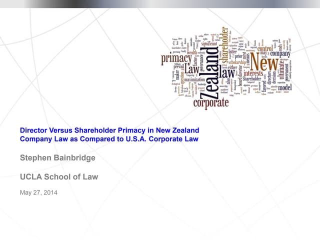 Code of corporate governance | PPT