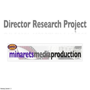 Director Project | PDF