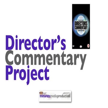 Director's Commentary Lesson Plan | PPT