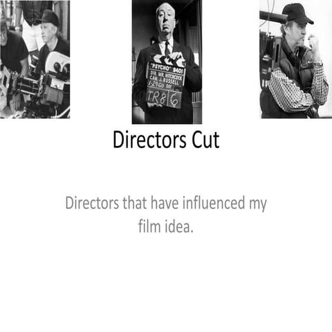 Directors cut | PPTX