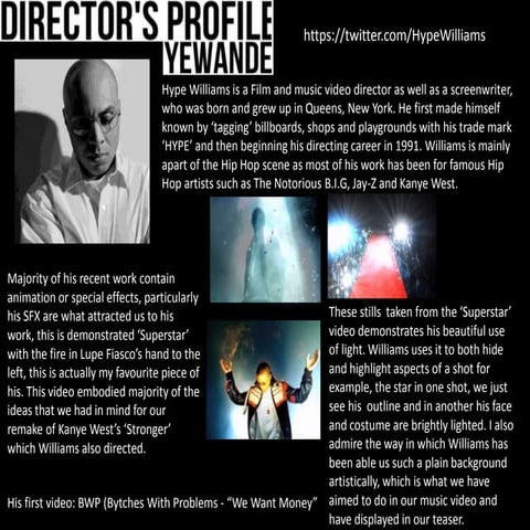 Directors profile | PPT