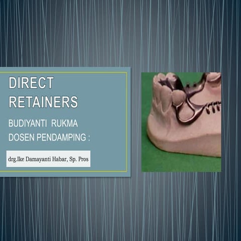 Direct retainers | PPTX