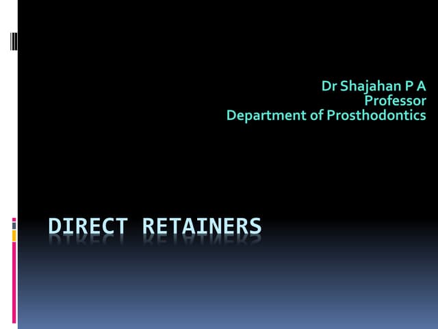 Direct retainers.pptx
