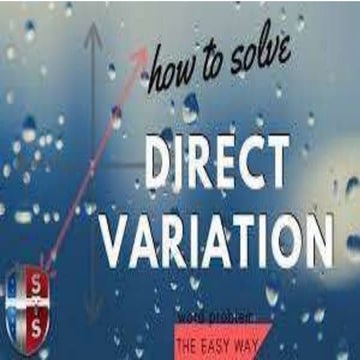 LESSON Direct Variation MATHEMATICS GRAEDE 9 | PPT