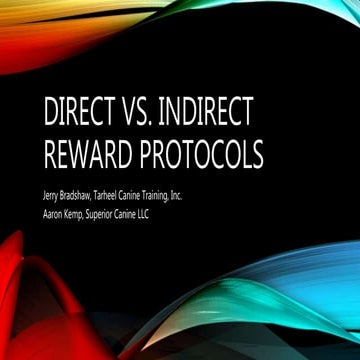 Direct vs Indirect Reward Protocols in Detection | PPTX