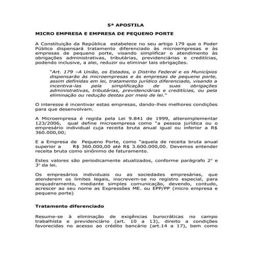 MEI - Microempreendedor Individual | PDF