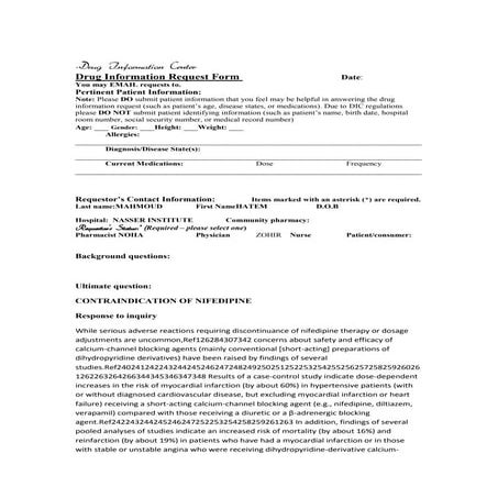 Di request fom 10 | DOCX
