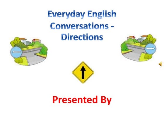 Giving directions | PPT