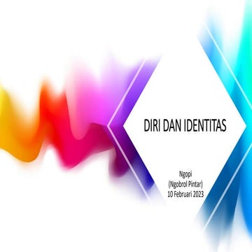 Mengenal Diri melalui Identifikasi Identitas | PDF