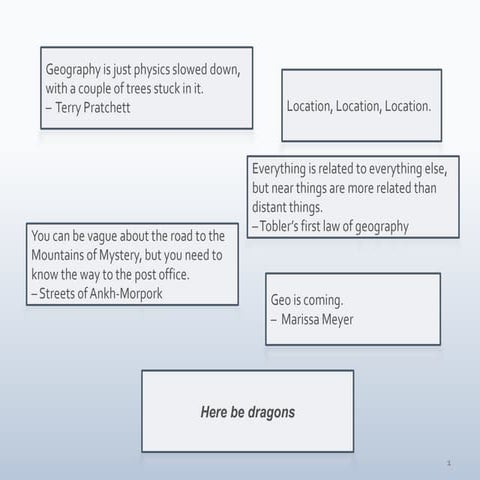 Quick Intro to Geographic Information Retrieval | PPT