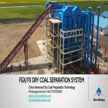 fgx dry coal separator for coal impurities.pdf